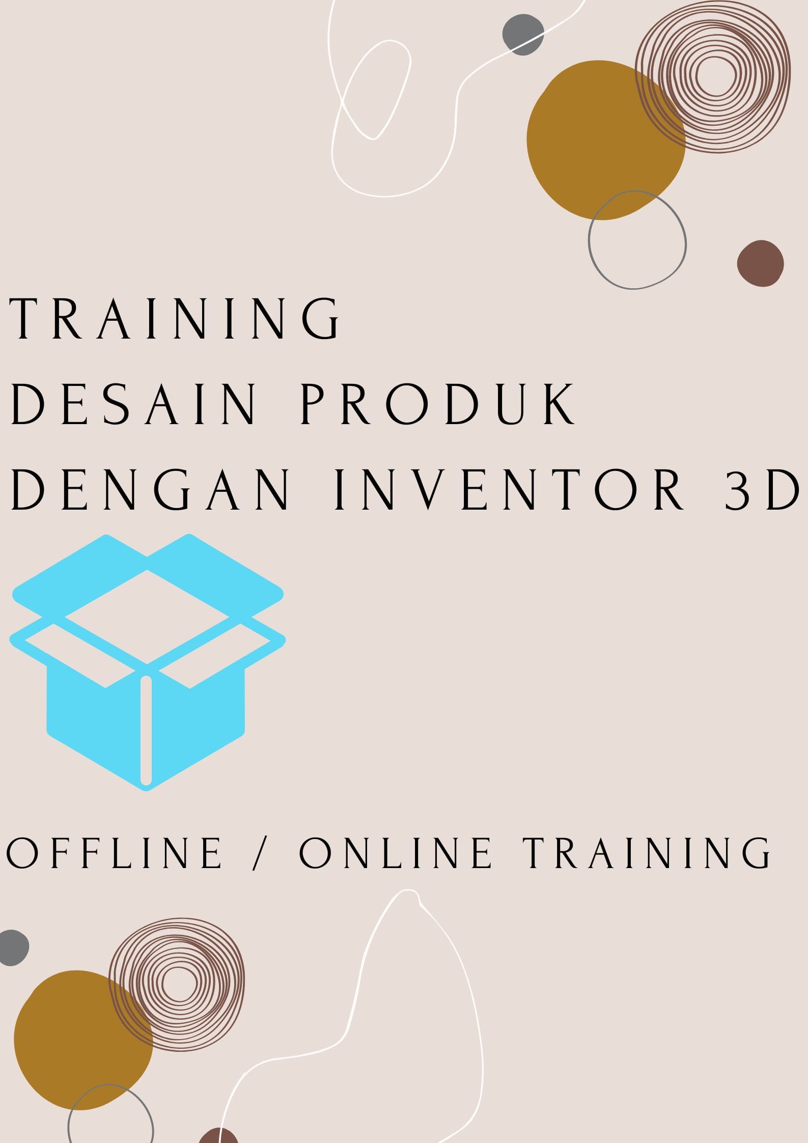 Training Desain Produk Dengan Inventor 3D | Pusdiklatindo